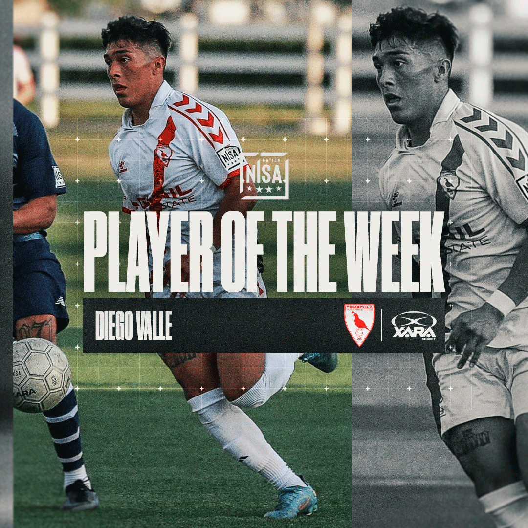 Diego Valle Selected NISA Nation Player of the Week | NISA Nation